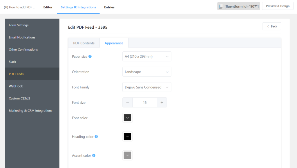 WordPress PDF Generator: A Complete Manual - Fluent Forms
