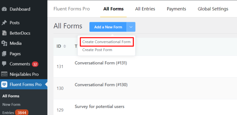 Make Your Forms Interactive with Fluent Conversational Forms - Fluent Forms