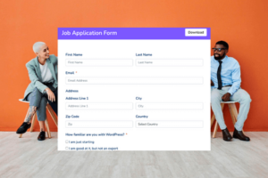 Job Application Form - Fluent Forms