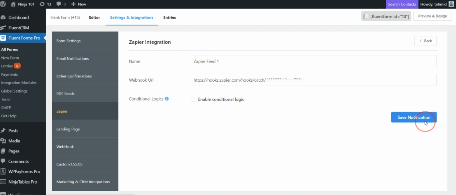 Fluent Forms Zapier at Michael Lefroy blog