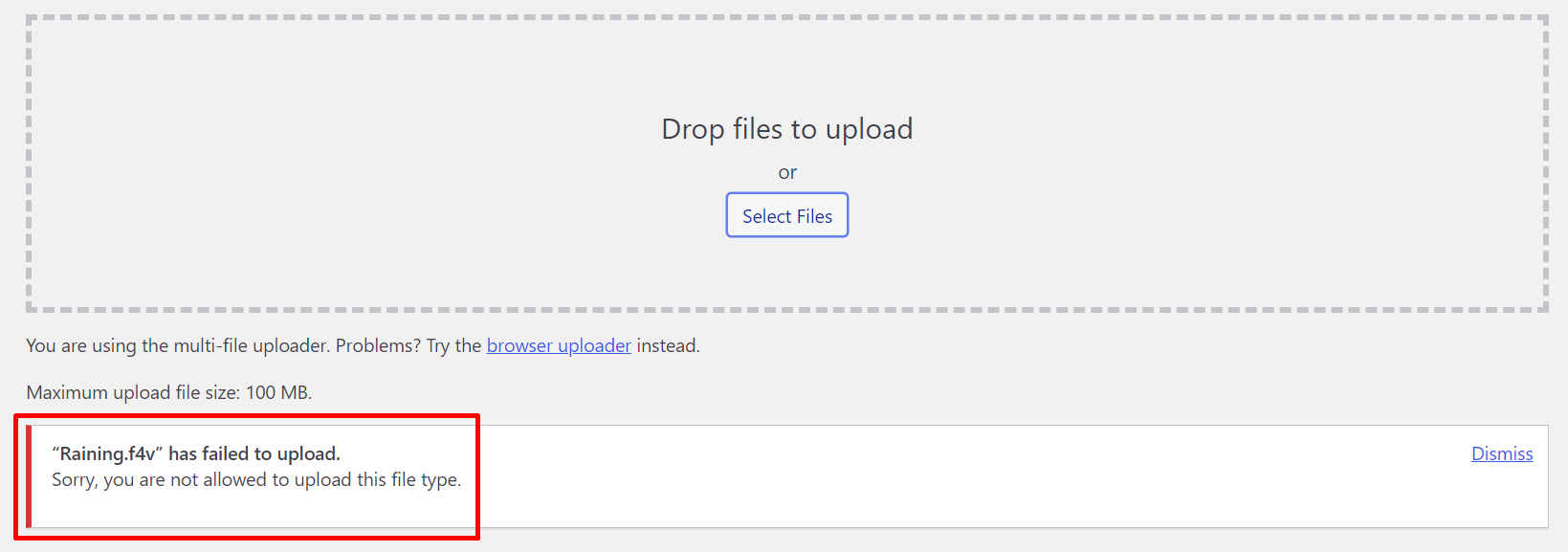How to Fix the "Sorry, this file is not permitted for security reasons ...
