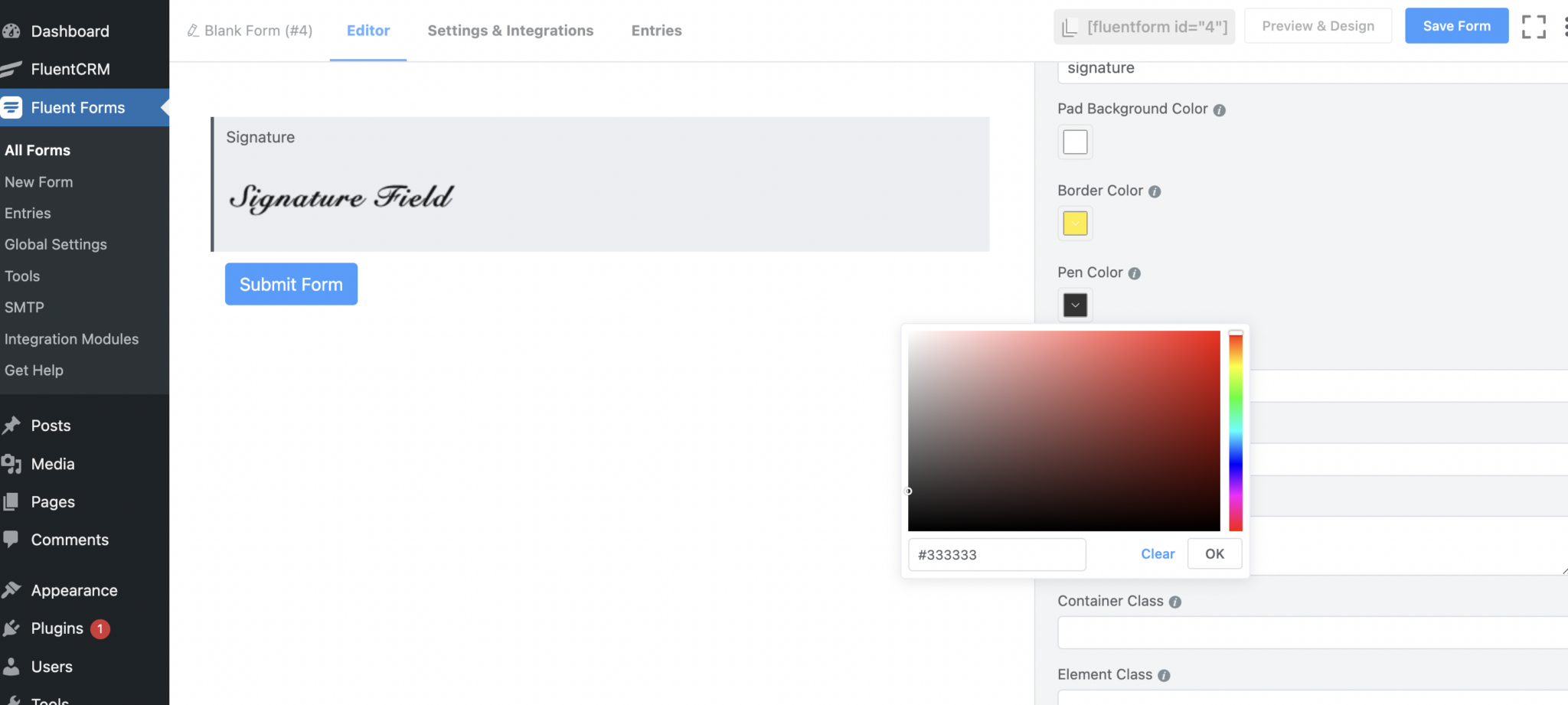 How To Create Digital Signature With Fluent Forms Fluent Forms