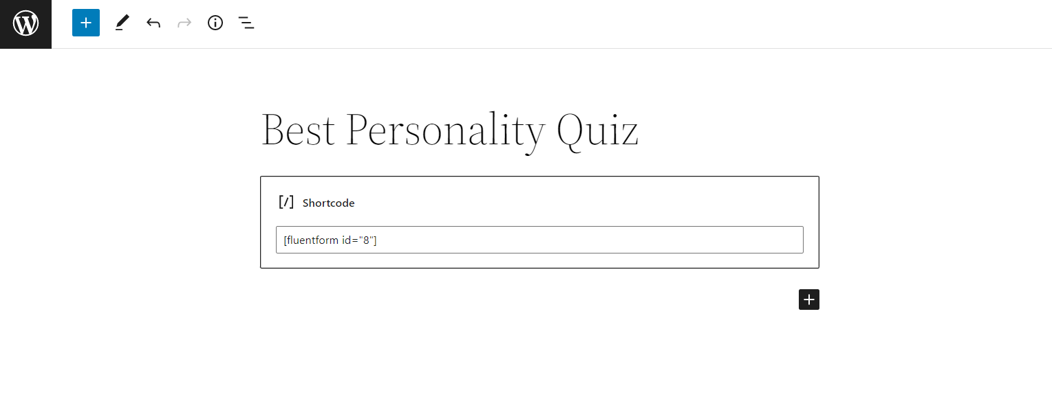 Create a Personality Quiz in WordPress [6 Easy Steps] - Fluent Forms