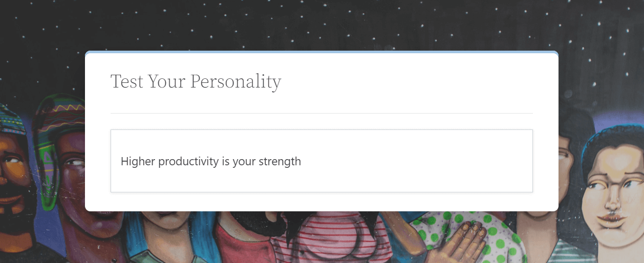 Create a Personality Quiz in WordPress [6 Easy Steps] - Fluent Forms