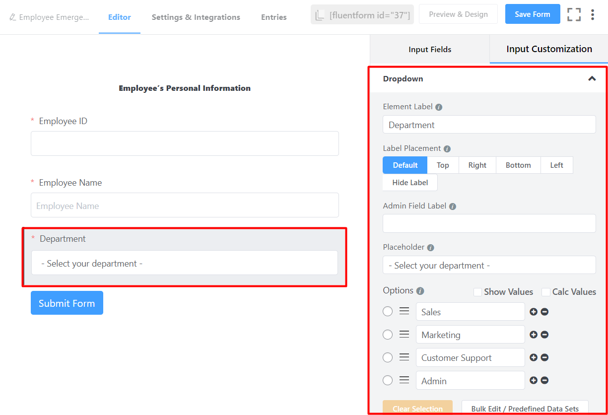 Create an Employee Emergency Contact Form in WordPress (4 Simple Steps ...