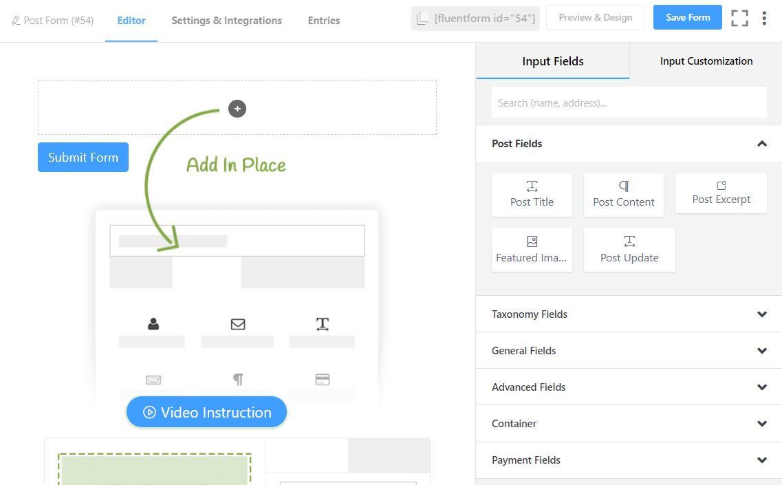 How To Use Rich Content Editor In Wordpress Fluent Forms