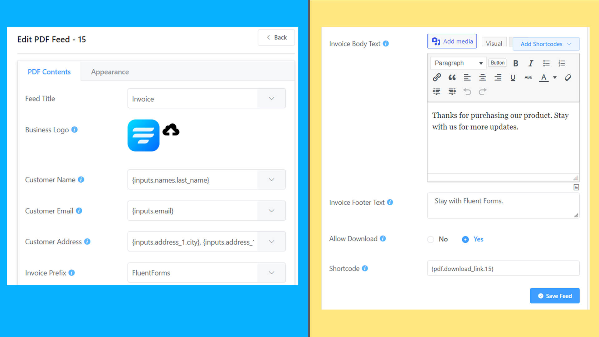 Generate PDF Invoice and Seamlessly Send Them to Customers - Fluent Forms Generate PDF Invoice and Seamlessly Send Them to Customers - Fluent Forms