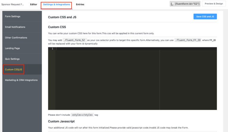 How to Create a Sponsorship Form in WordPress - Fluent Forms