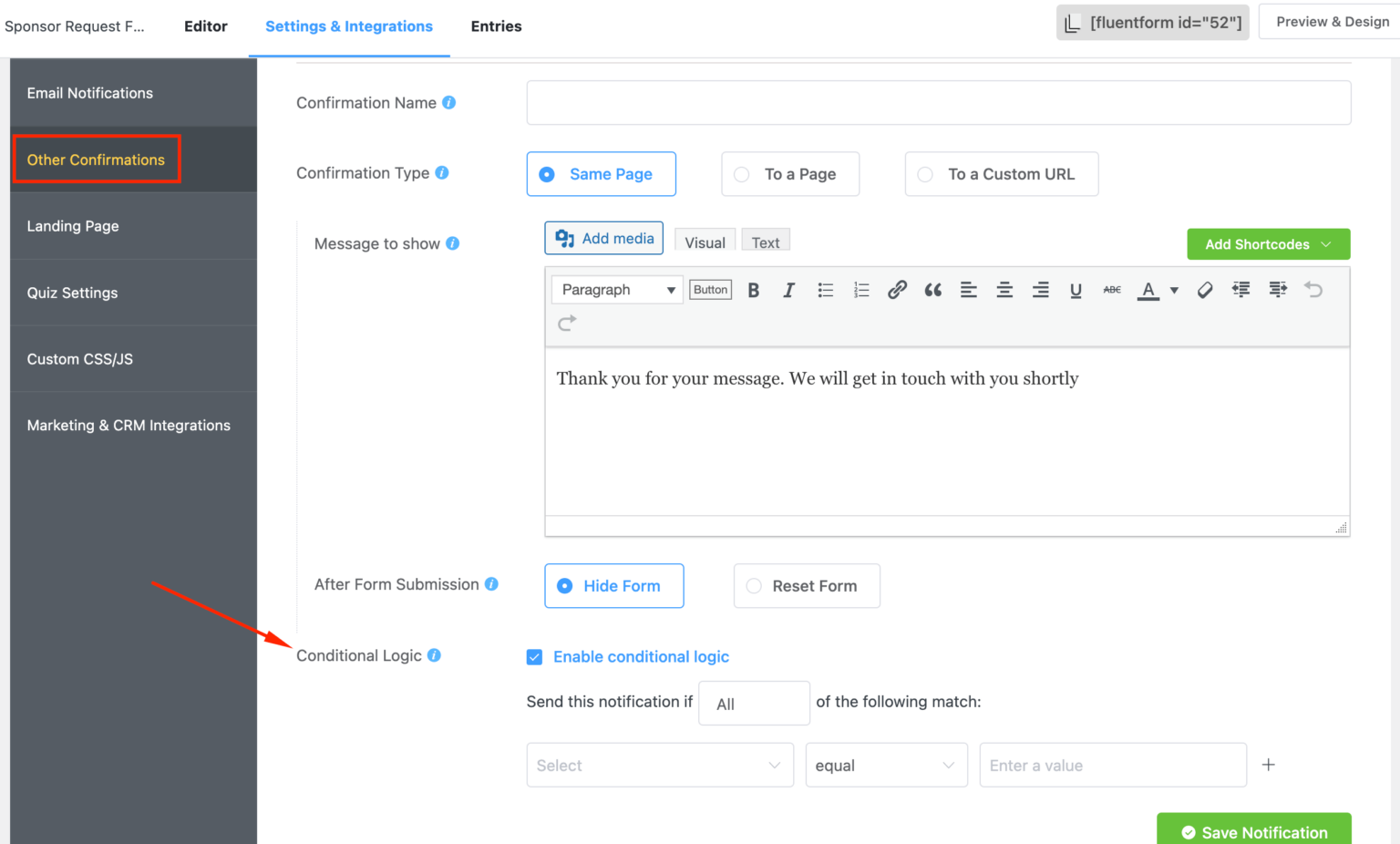 How to Create a Sponsorship Form in WordPress - Fluent Forms