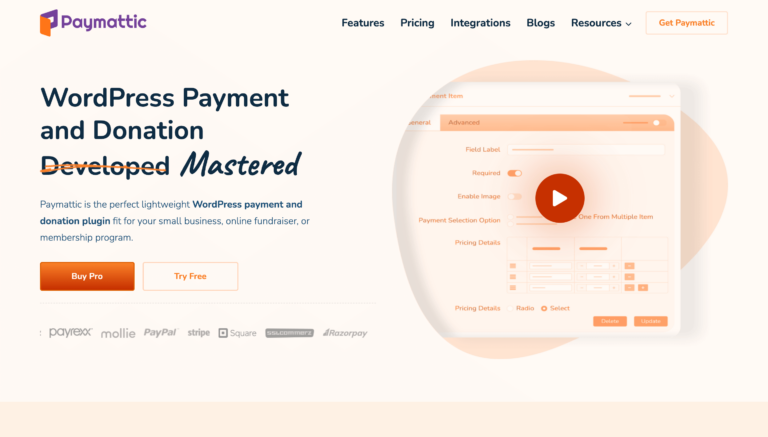 Inside Paymattic - WordPress Payment Plugin and Donation Management - Fluent Forms