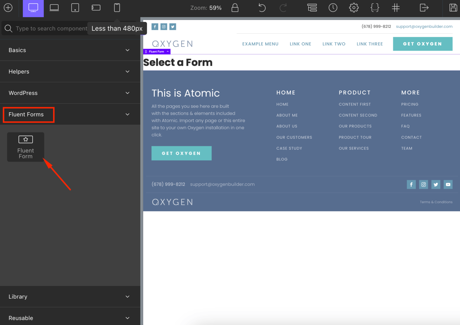 Effortlessly Create Professional-Looking Forms: Fluent Forms Oxygen Widget - Fluent Forms