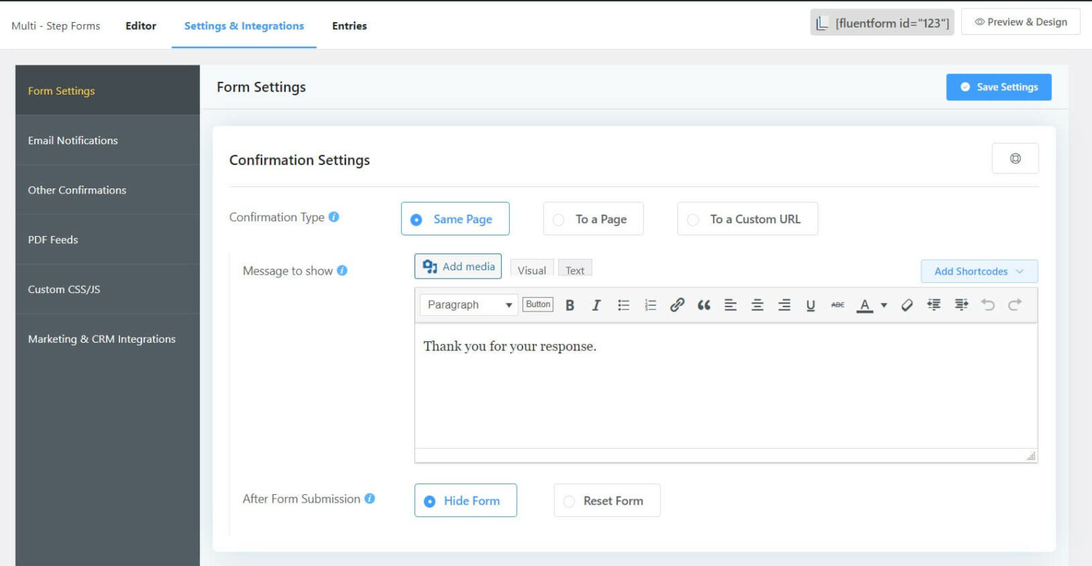 How To Add A Progress Bar To Your Wordpress Form Fluent Forms