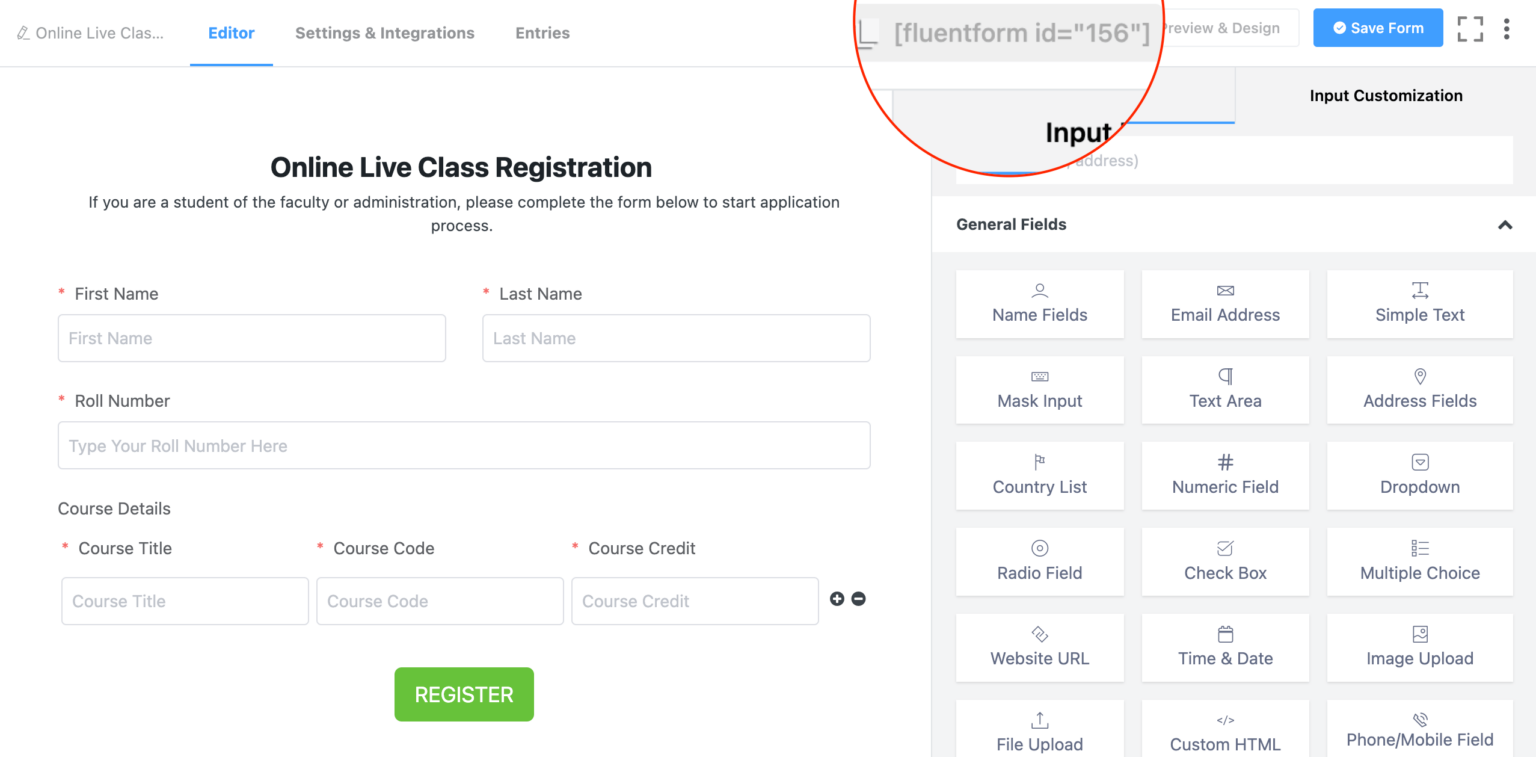 How to Allow Users to Add Fields to a Form - Fluent Forms