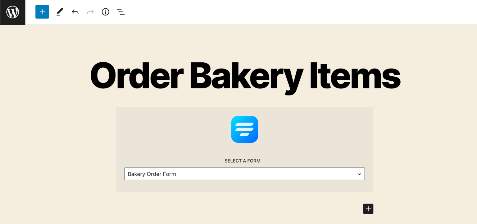 How to Create the Perfect Bakery Order Form for Your Customers - Fluent ...
