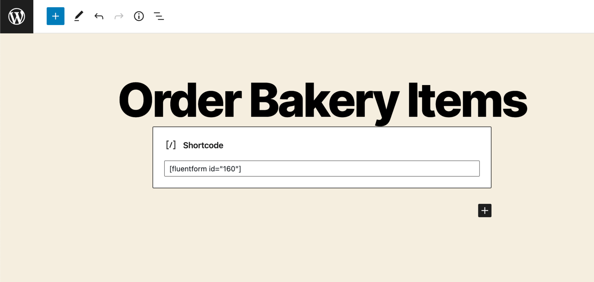 How to Create the Perfect Bakery Order Form for Your Customers - Fluent ...