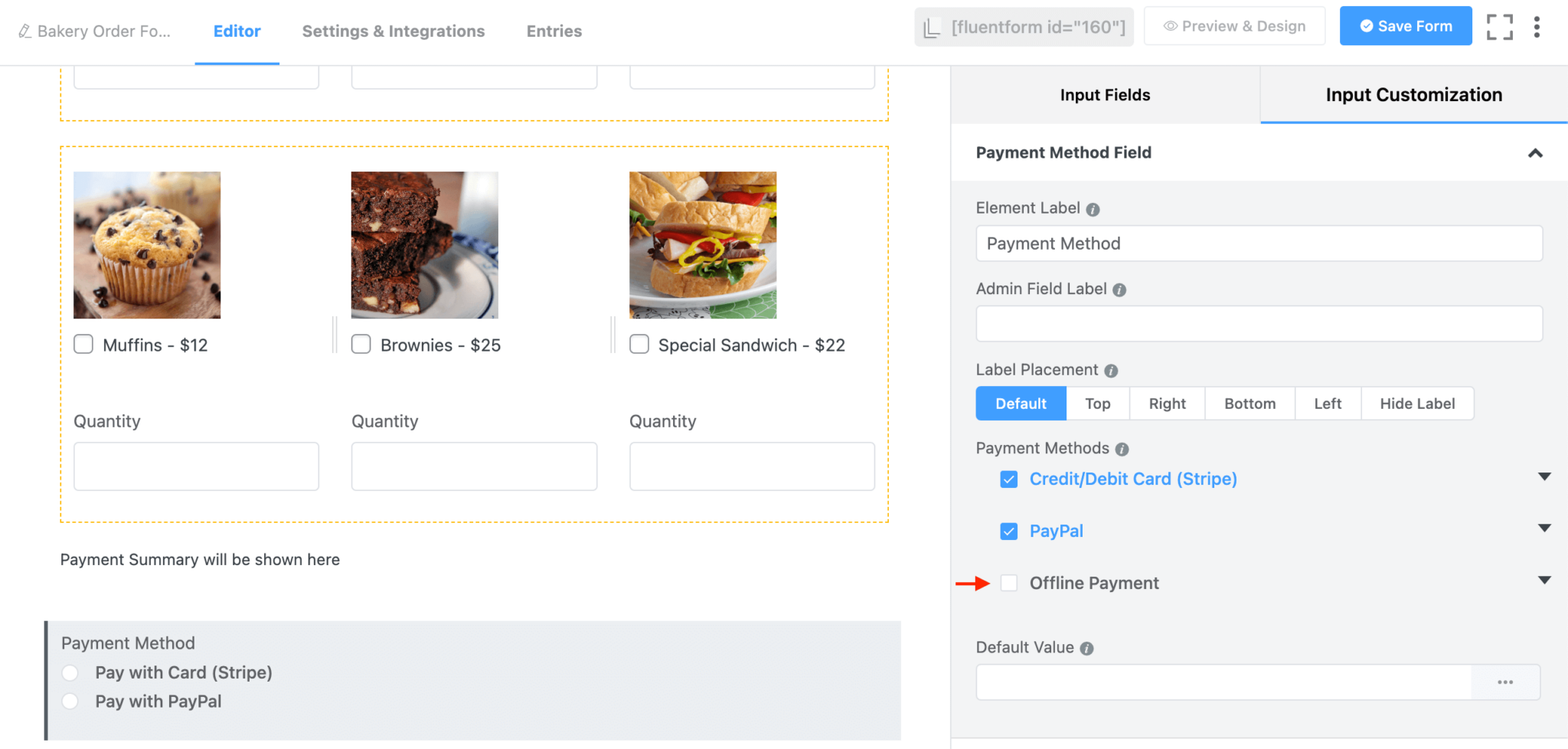 How to Create the Perfect Bakery Order Form for Your Customers - Fluent ...