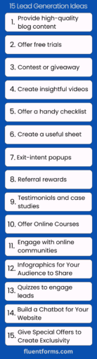 10+ Powerful Lead Generation Ideas You Should Try - Fluent Forms