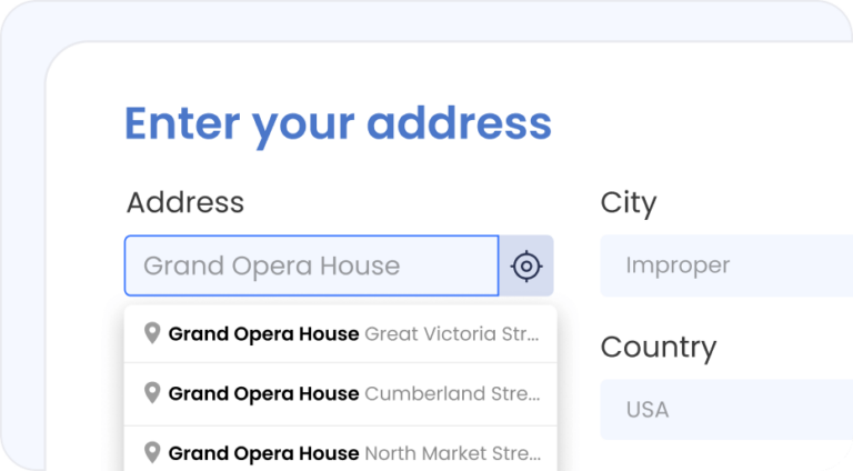 Address Autocomplete - Fluent Forms