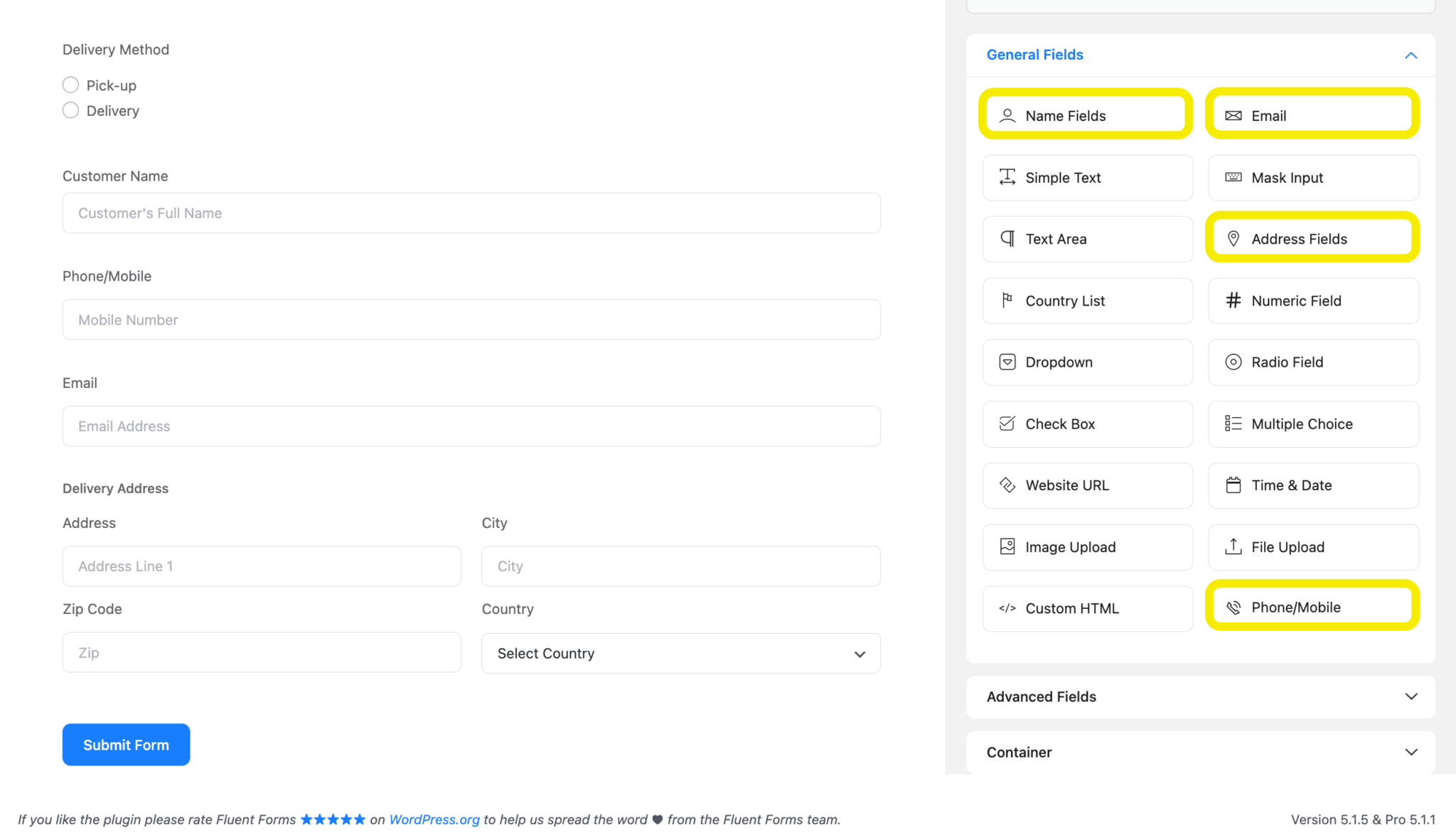 How to Make a Cake Order Form in WordPress - Fluent Forms