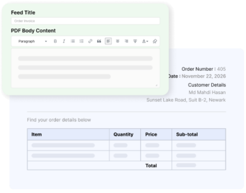 PDF Generator - Fluent Forms