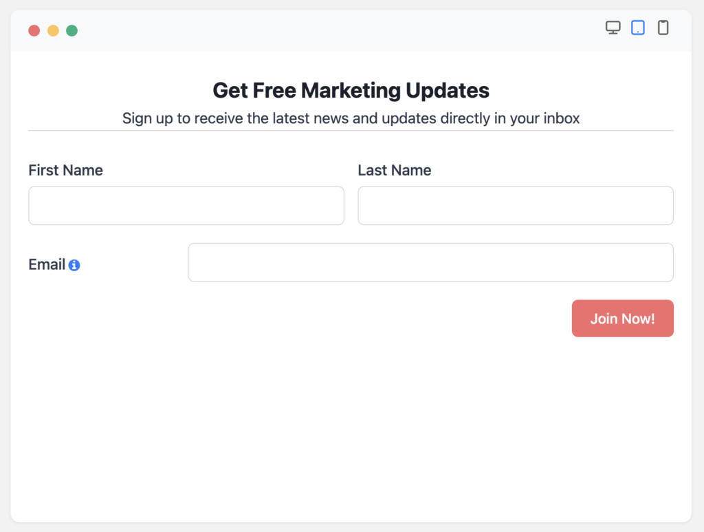 How to Capture Email Addresses from Website Visitors - Fluent Forms