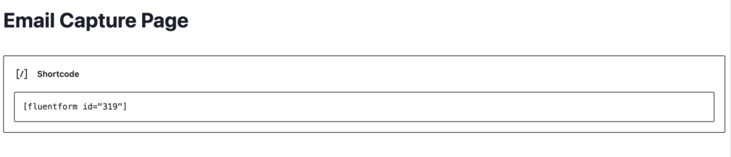 How to Capture Email Addresses from Website Visitors - Fluent Forms