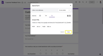 How to Embed a Google Form on Your Website - Fluent Forms