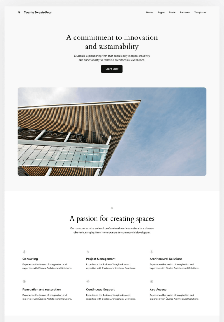 WordPress Twenty Twenty-Four Theme Review - Fluent Forms