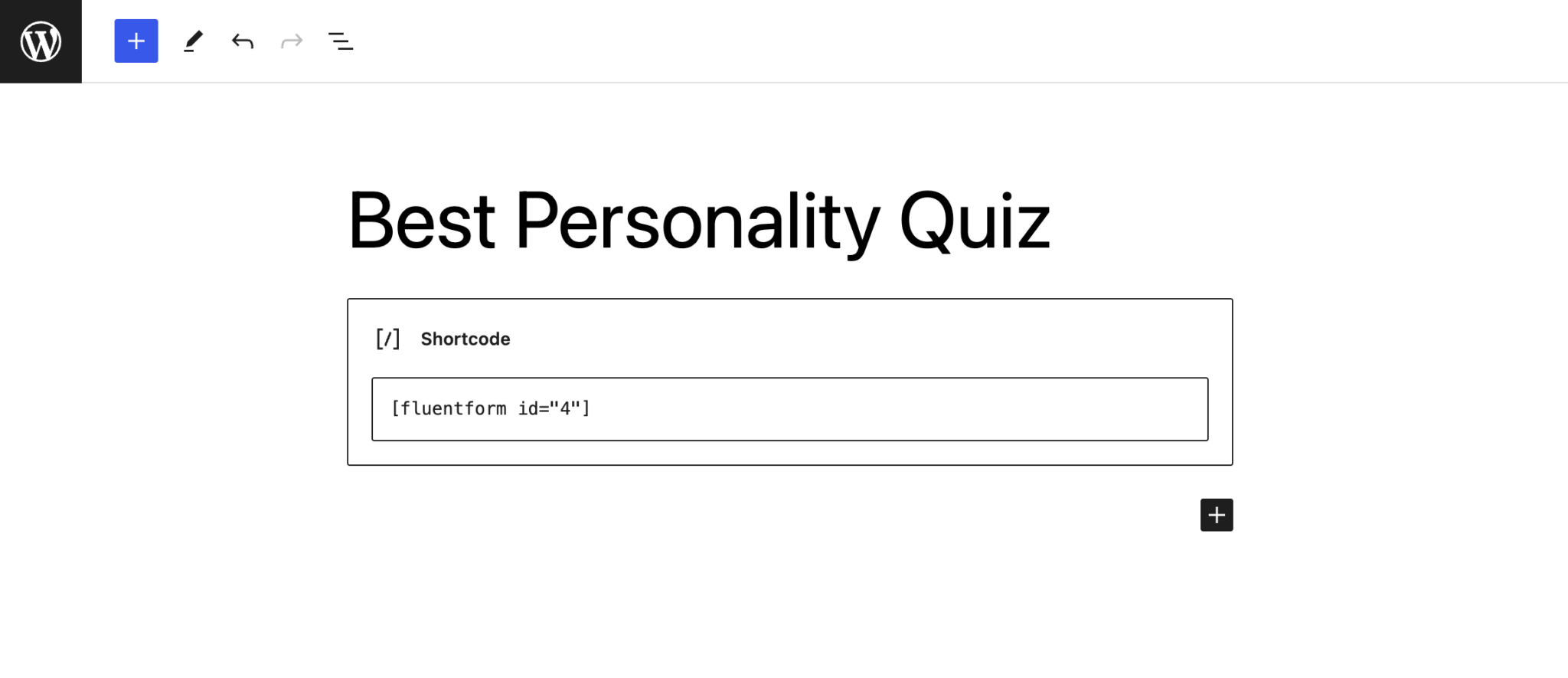 Create a Personality Quiz in WordPress [6 Easy Steps] - Fluent Forms