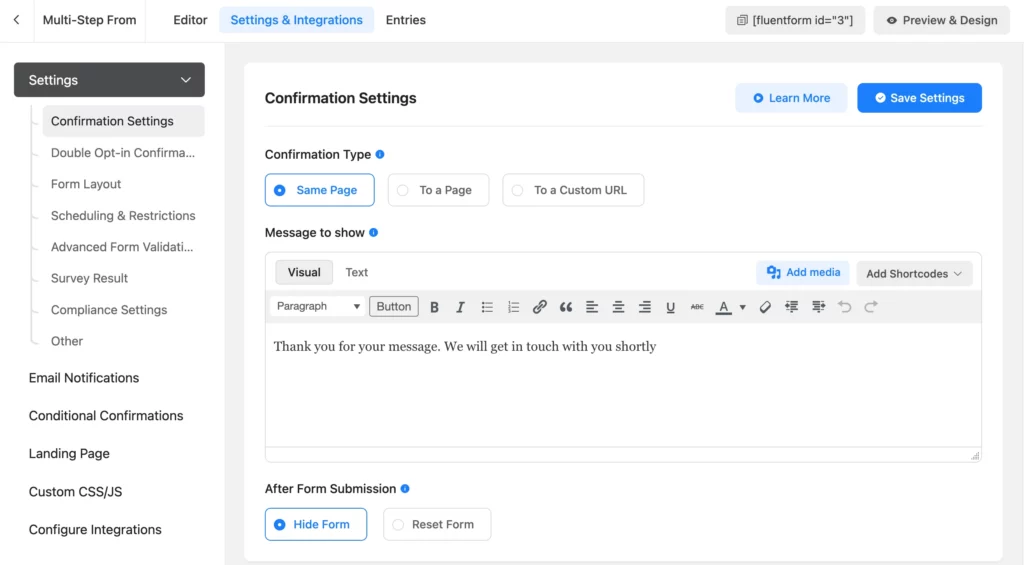 Powerful Drag & Drop Multi Step Form Builder for Your Business - Fluent ...