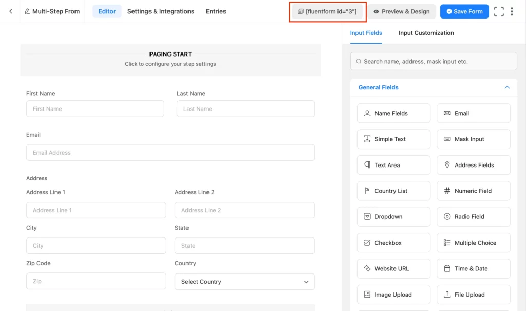 Powerful Drag & Drop Multi Step Form Builder for Your Business - Fluent ...