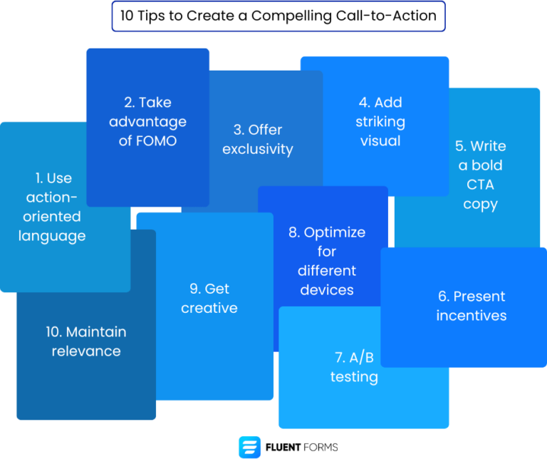 How to Create a Call to Action: Tips and Examples - Fluent Forms