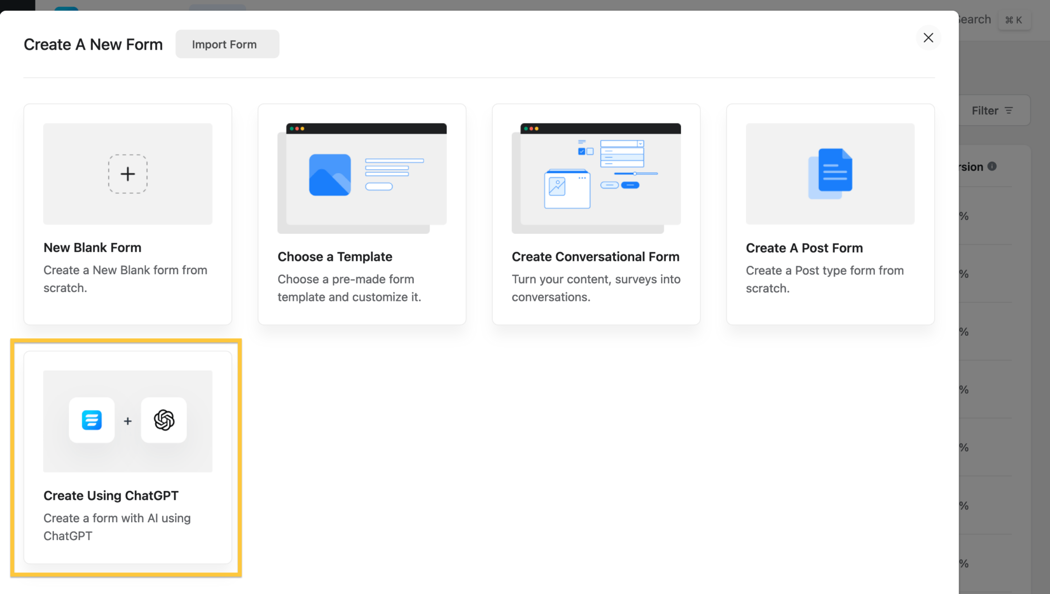 How To Connect Chatgpt With Fluent Forms Create Forms Using Prompt Only Fluent Forms