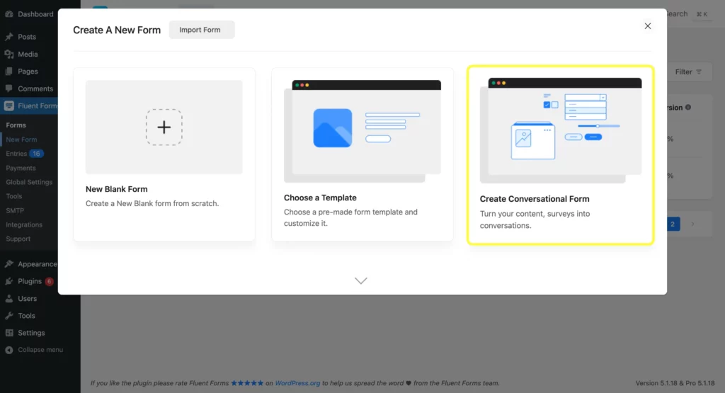 How to Create Conversational Forms in WordPress - Fluent Forms