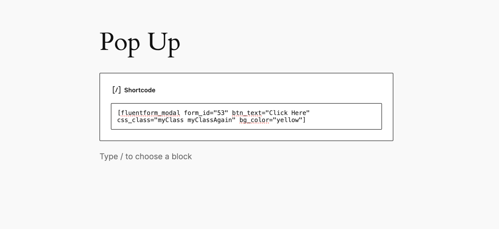 How to Create a Popup Box Using WordPress Forms Builder - Fluent Forms