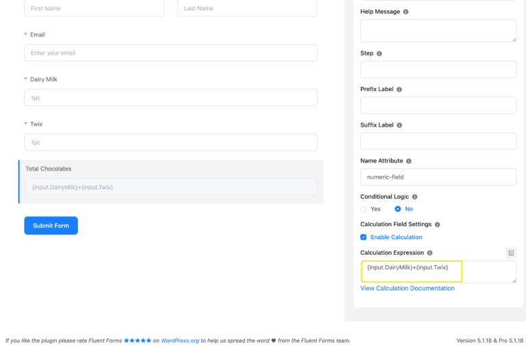 How to Use Numeric Fields to Create Calculator Forms in WordPress ...