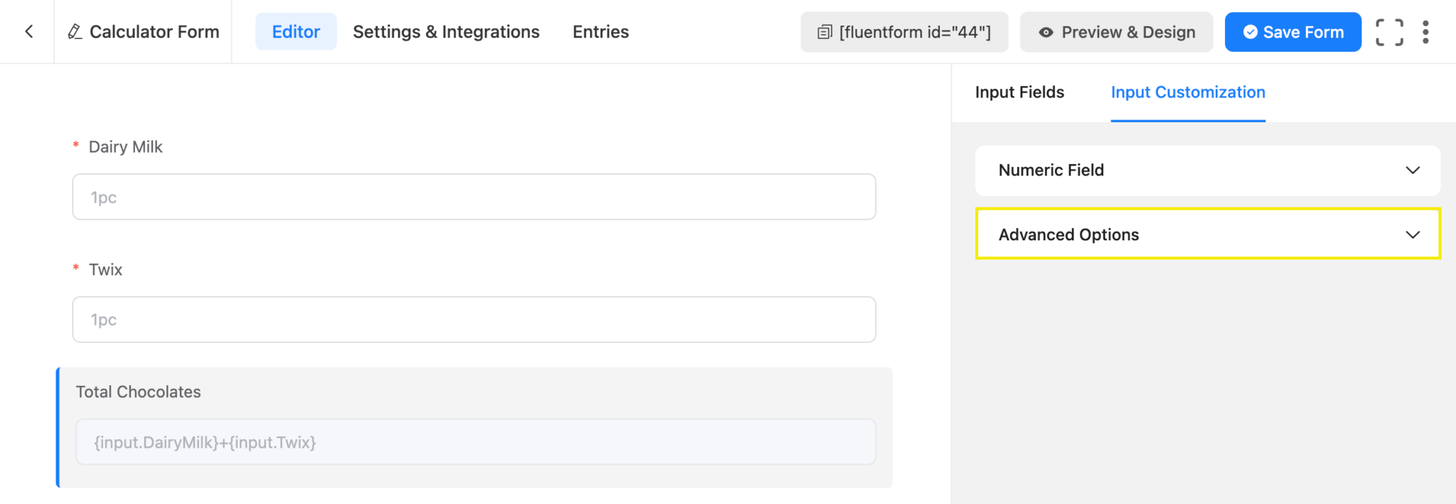 How to Use Numeric Fields to Create Calculator Forms in WordPress ... How to Use Numeric Fields to Create Calculator Forms in WordPress ...