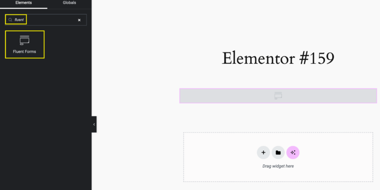 How to Create WordPress Forms in Elementor Widget - Fluent Forms