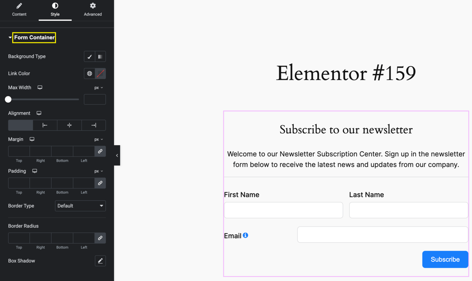 How to Create WordPress Forms in Elementor Widget - Fluent Forms