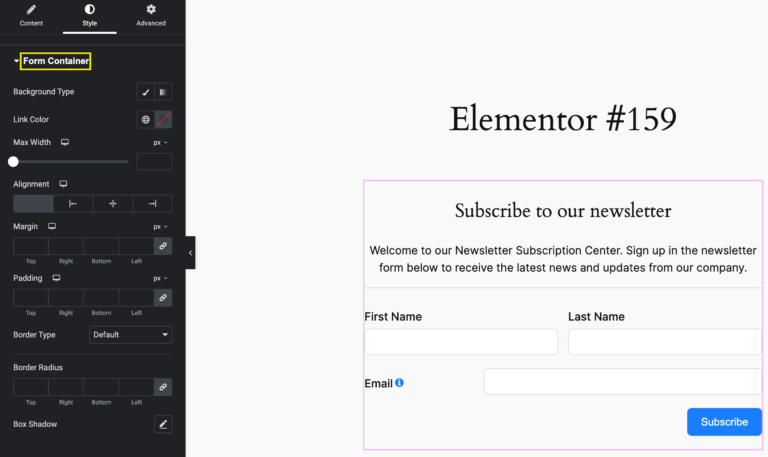 How to Create WordPress Forms in Elementor Widget - Fluent Forms
