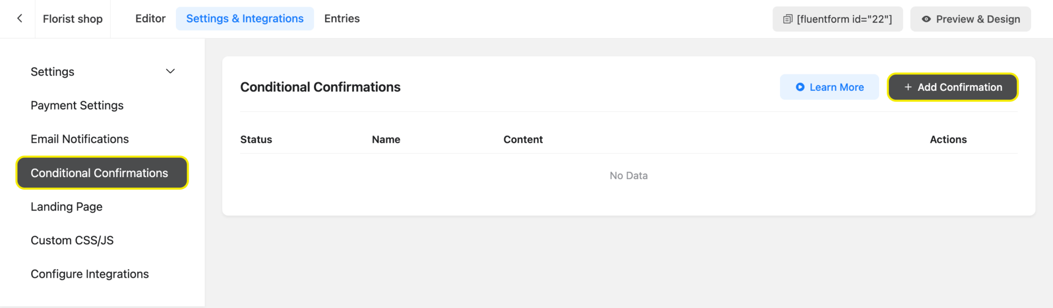 How To Show Different Confirmation Messages To Different Users In A Wordpress Form Fluent Forms