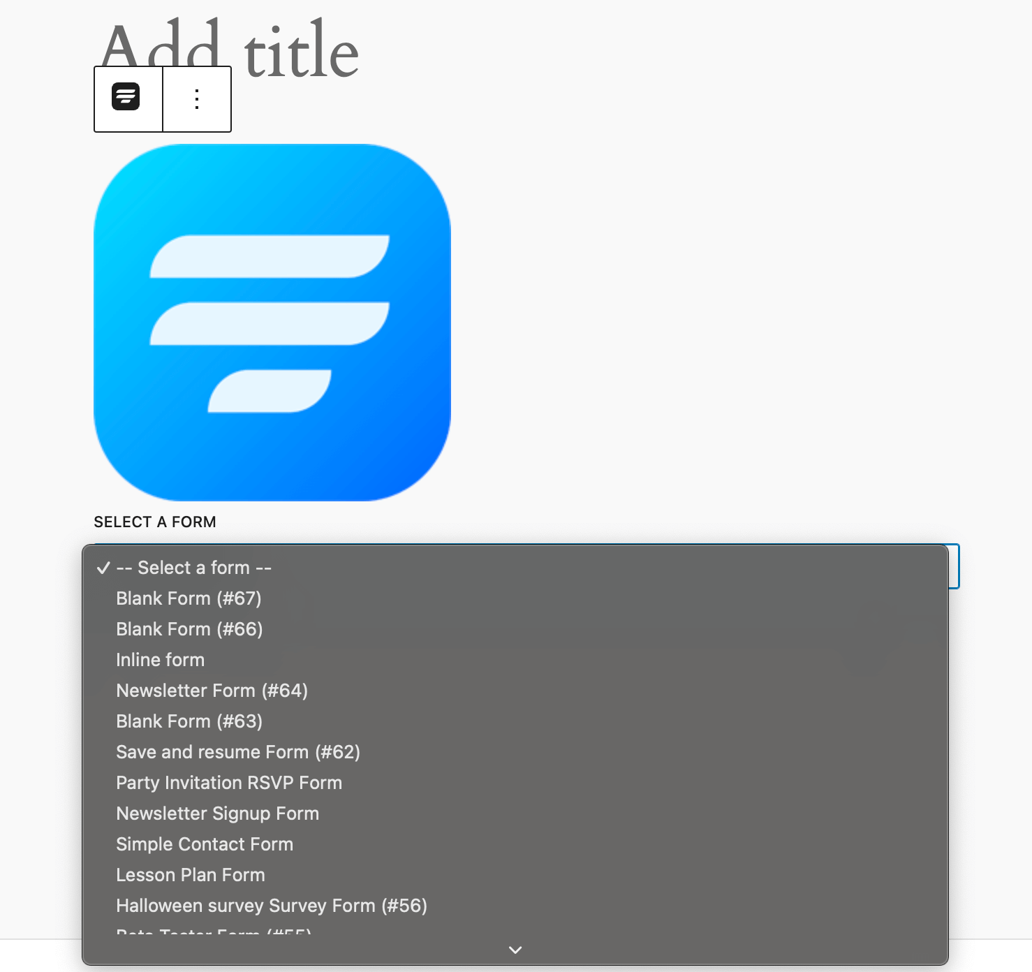How to Embed Your WordPress Forms Directly in Gutenberg Layout - Fluent Forms