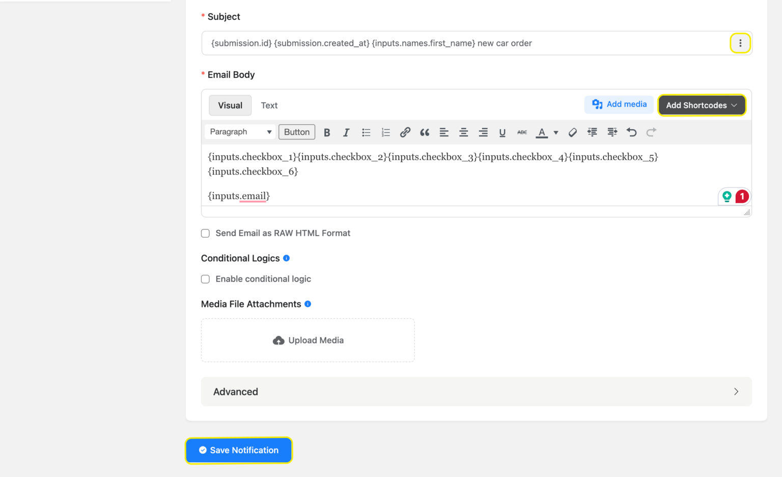 How to Set up Conditional Email Routing in WordPress Contact Forms - Fluent Forms