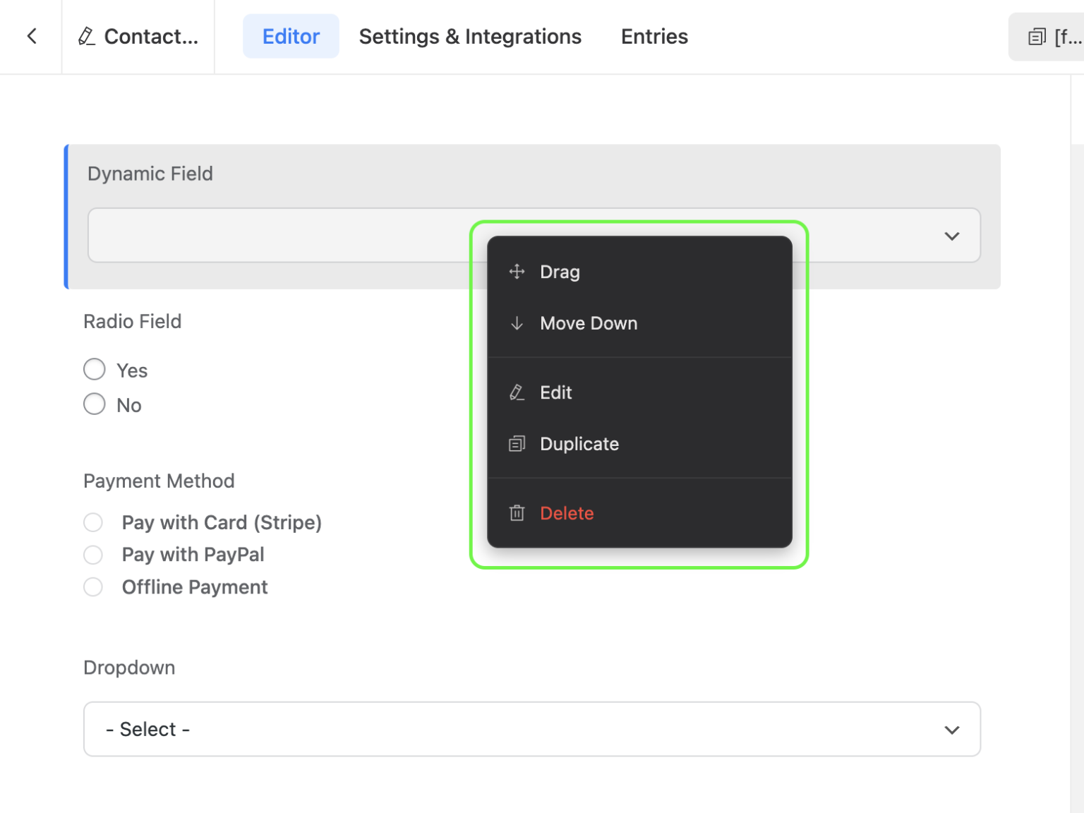 Fluent Forms 5.2.0: Dynamic Fields, Print Entries, And More Exciting ...