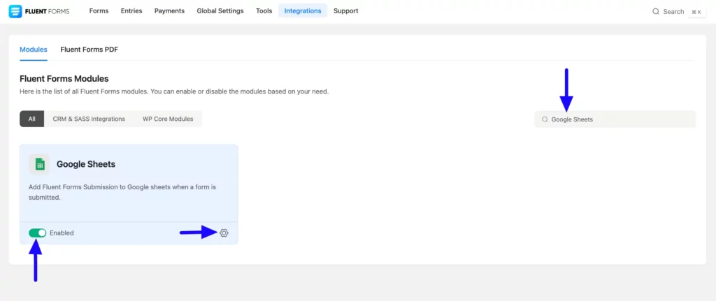 How to Integrate Google Sheets with Fluent Forms - Fluent Forms