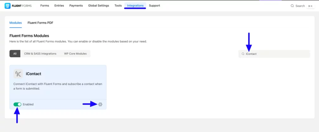 How to Integrate iContact with Fluent Forms - Fluent Forms