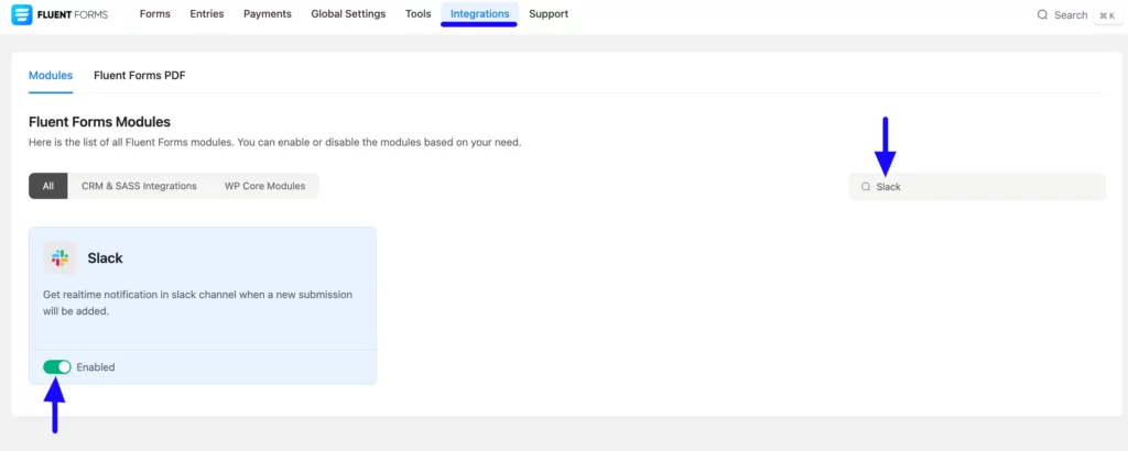 How To Integrate Slack With Fluent Forms Fluent Forms