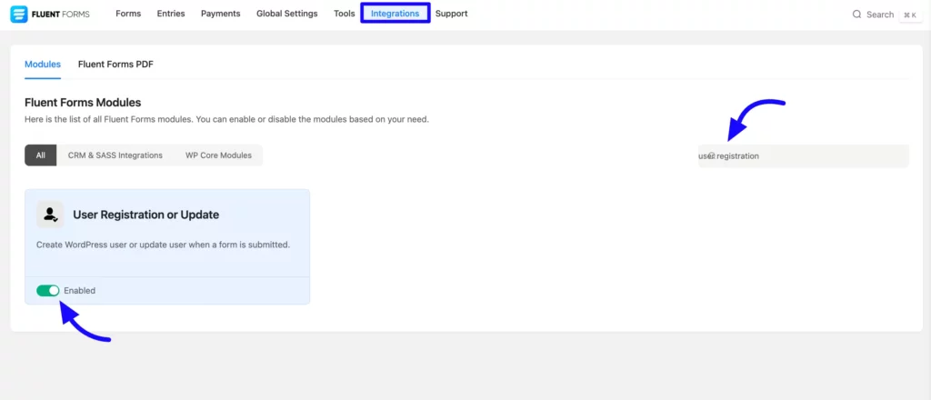 How to Create a WordPress User Registration Form With Fluent Forms - Fluent Forms