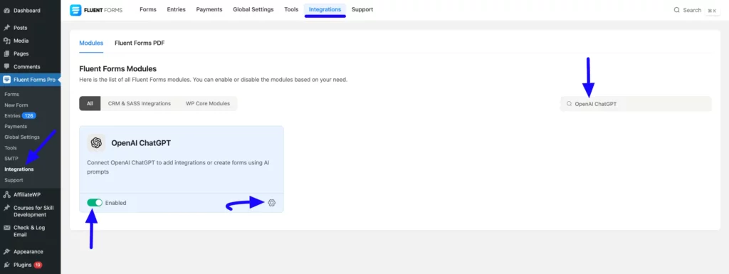 How to Integrate OpenAI ChatGPT with Fluent Forms - Fluent Forms
