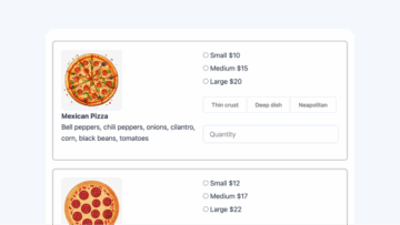 Pizza Order Form - Fluent Forms